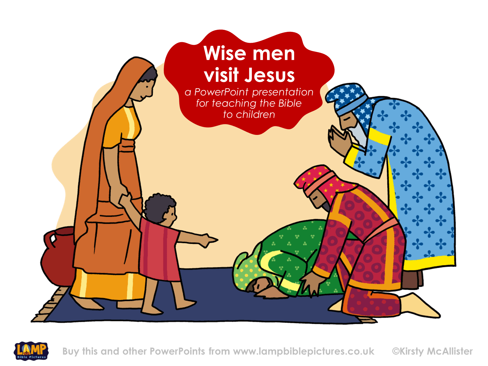 Wise men - Lamp Bible Pictures