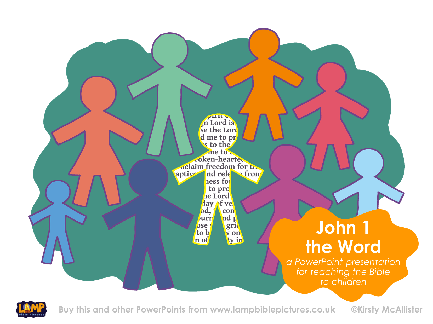 John 1 - the Word - Lamp Bible Pictures